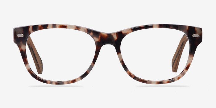 Amber | Ivory/Tortoise | Women Acetate Eyeglasses | EyeBuyDirect